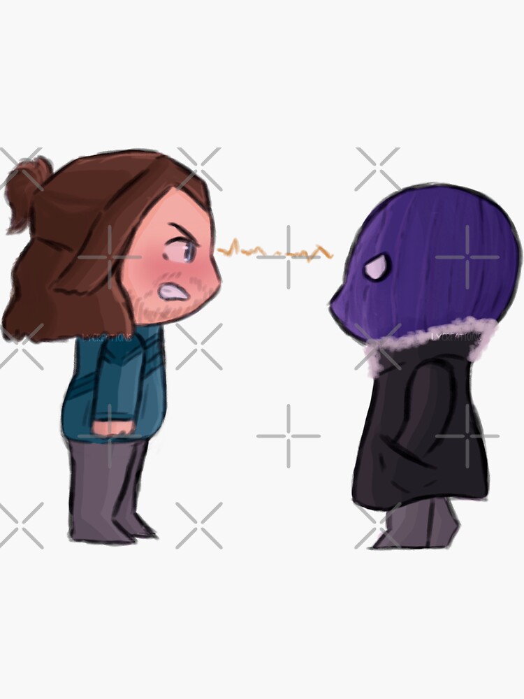 "Zemo and Buckaroo | TFATWS" Sticker for Sale by lycreations | Redbubble