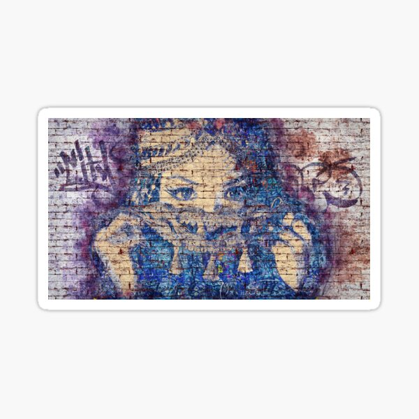 "Fatima" Sticker for Sale by markcsalmon | Redbubble