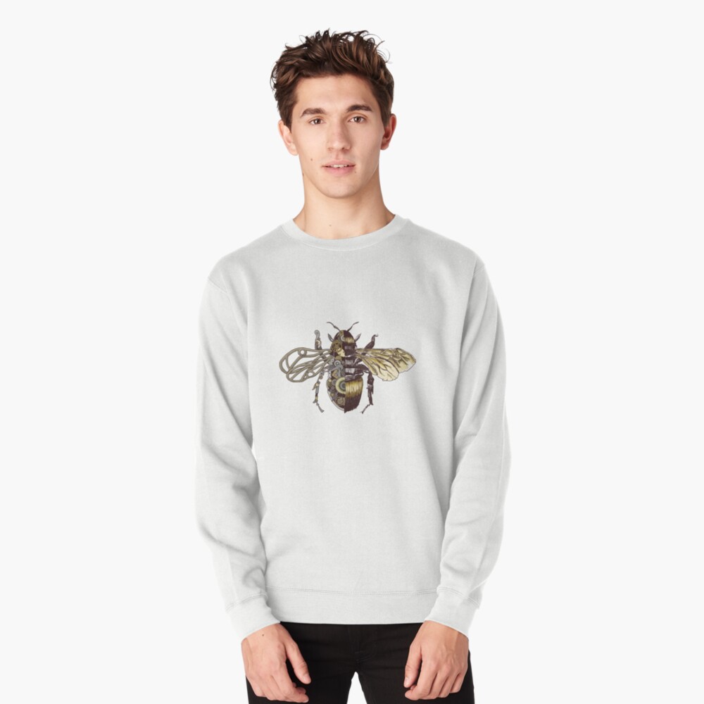 "Clockwork Bee " Sticker for Sale by mainlyruby | Redbubble