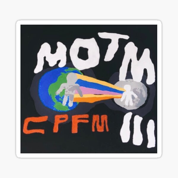 "MOTM 3" Sticker for Sale by radbunny42 | Redbubble
