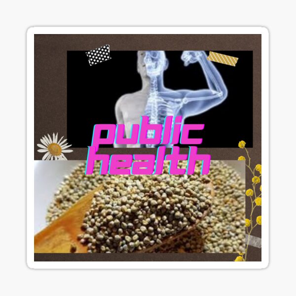 "Public Health" Sticker for Sale by mouda20 | Redbubble