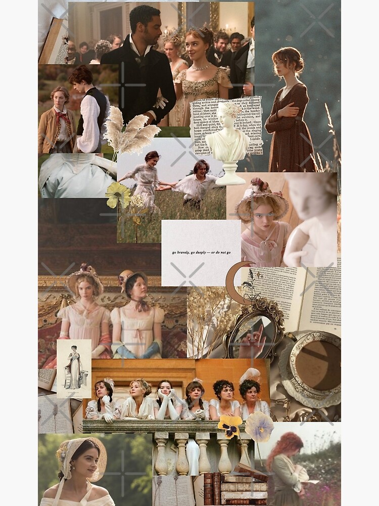 "Period Drama Collage" Poster for Sale by chrisevanswife | Redbubble