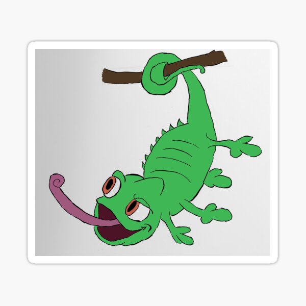 "Pascal from Disneys Tangled " Sticker by sam2d | Redbubble