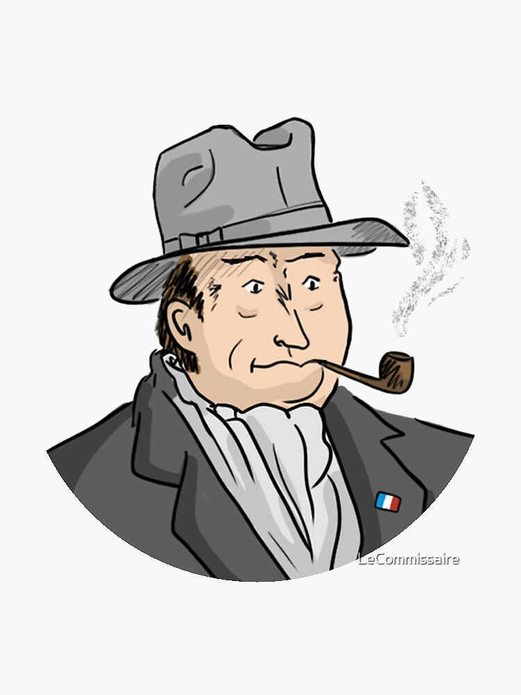"The Commissioner - Logo" Sticker by LeCommissaire | Redbubble