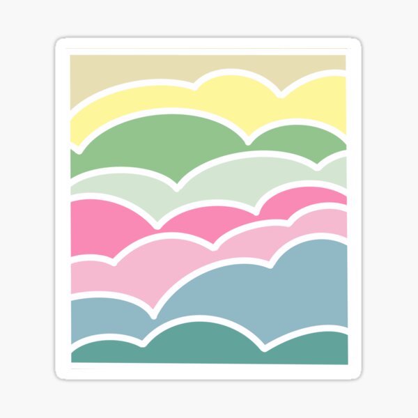 "Pastel Colors" Sticker by anniebananie18 | Redbubble