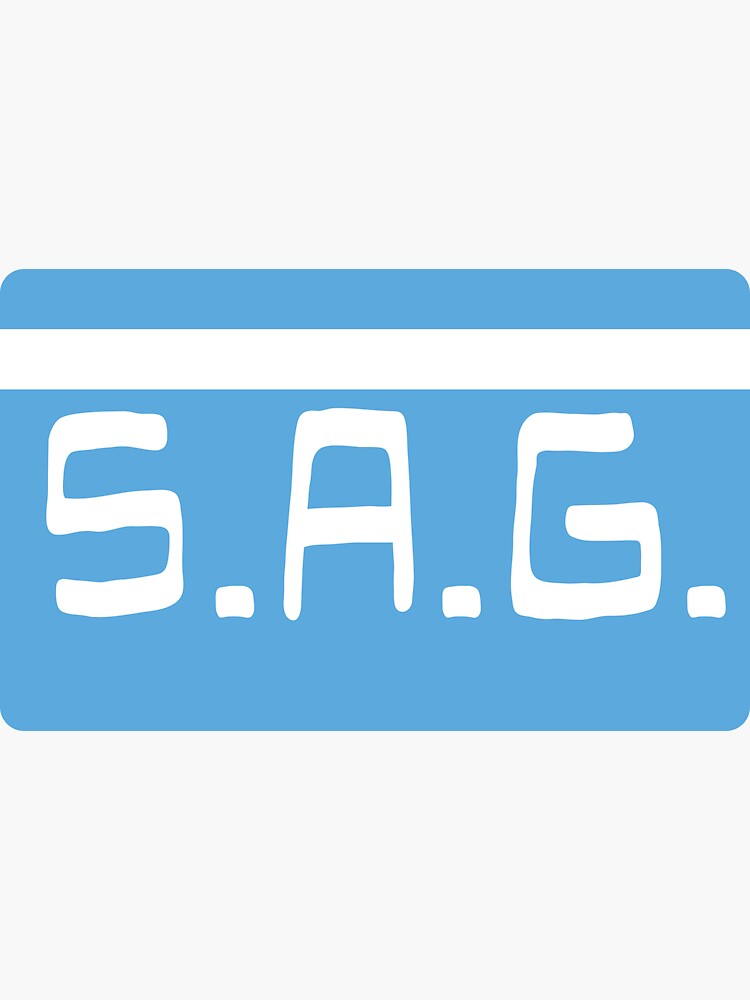"S.A.G. sticker" Sticker by SketchManDL | Redbubble