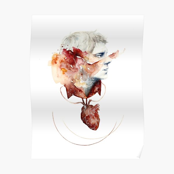 "John - Heart" Poster for Sale by Asterein | Redbubble