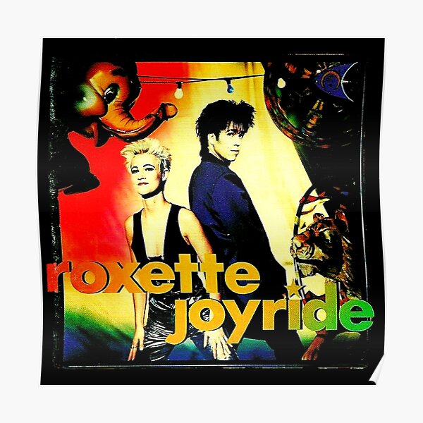 "POpular Logo Music Legend Pop Rock ROXETTE" Poster by dbulward1o ...