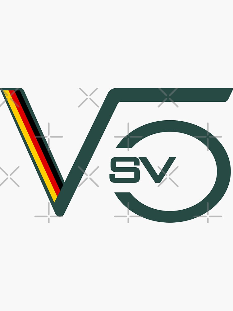 "Sebastian Vettel Logo V5 SV 2021 Aston Martin" Stickerundefined by ...