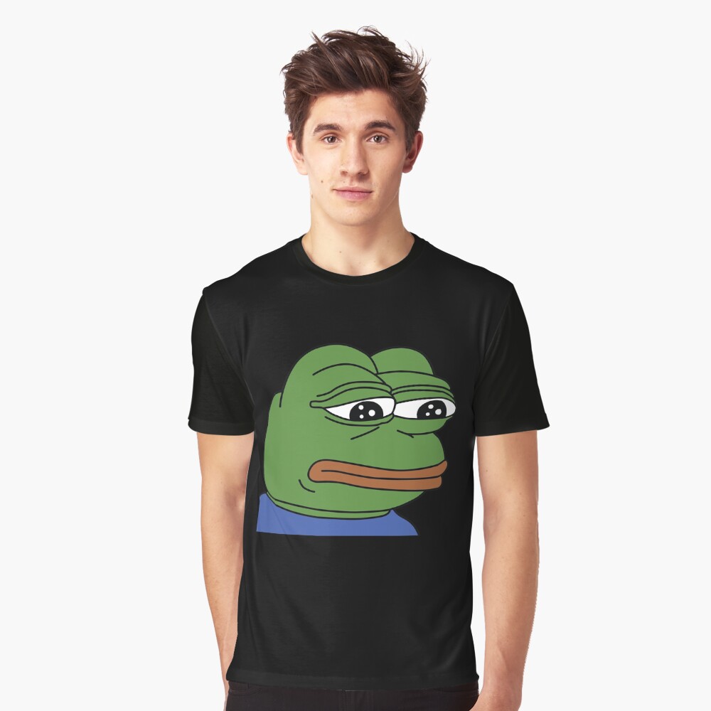 "FeelsBadMan Emote High Quality" Sticker for Sale by SimplyNewDesign ...