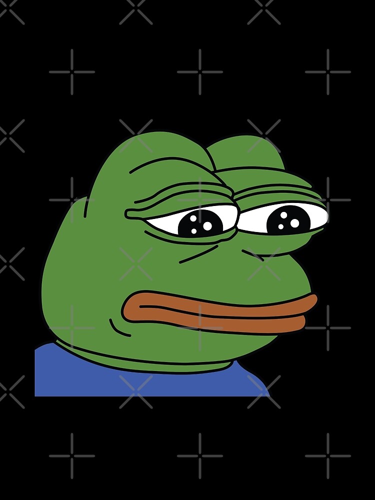 "FeelsBadMan Emote High Quality" Poster by SimplyNewDesign | Redbubble
