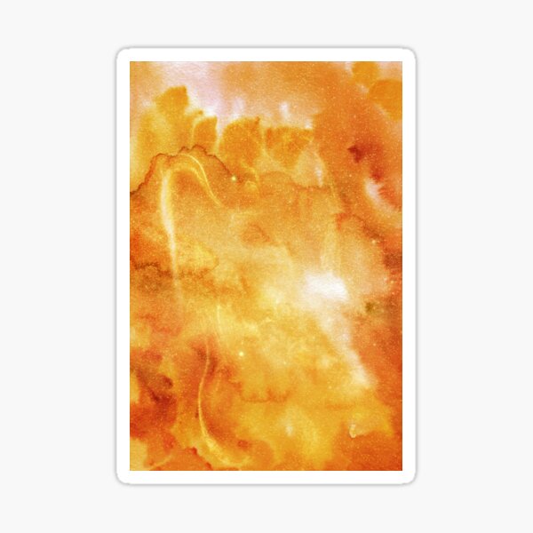 "Space Watercolor Fusion Wonder" Sticker by PosterpartyCo | Redbubble