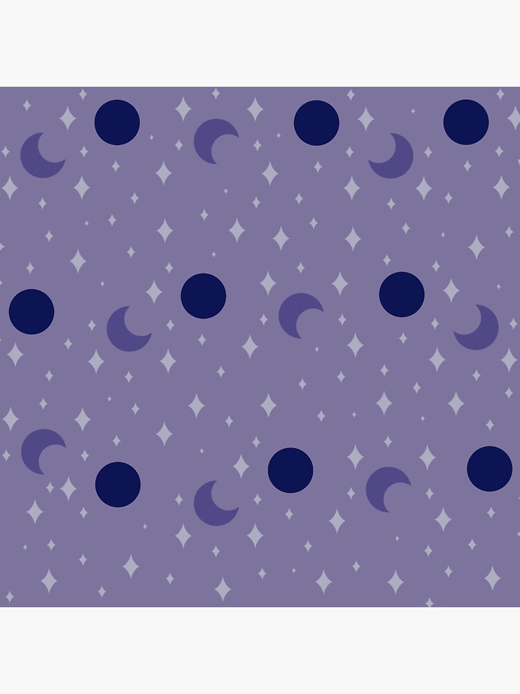 "Purple and blue celestial design" Sticker for Sale by hanameda | Redbubble