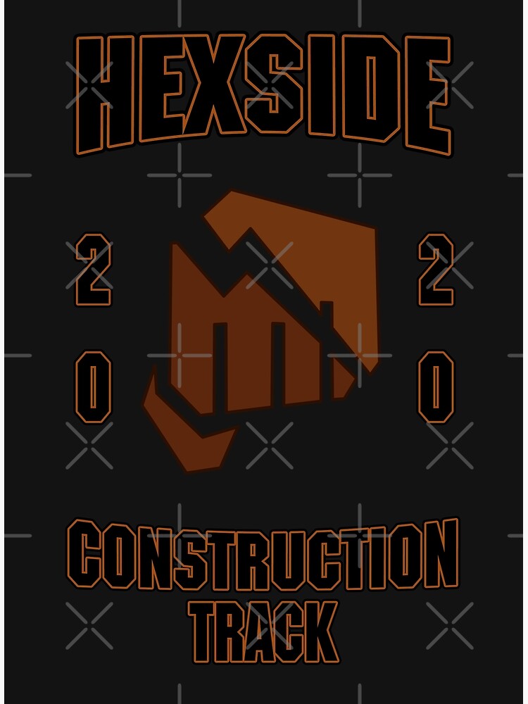 "Hexside - Construction Track" Poster by debsruizart | Redbubble