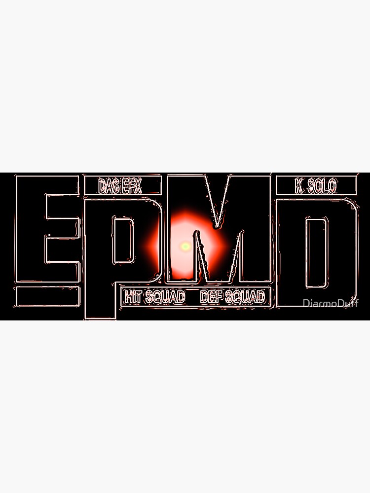 "EPMD Extended Crew " Sticker by DiarmoDuff | Redbubble