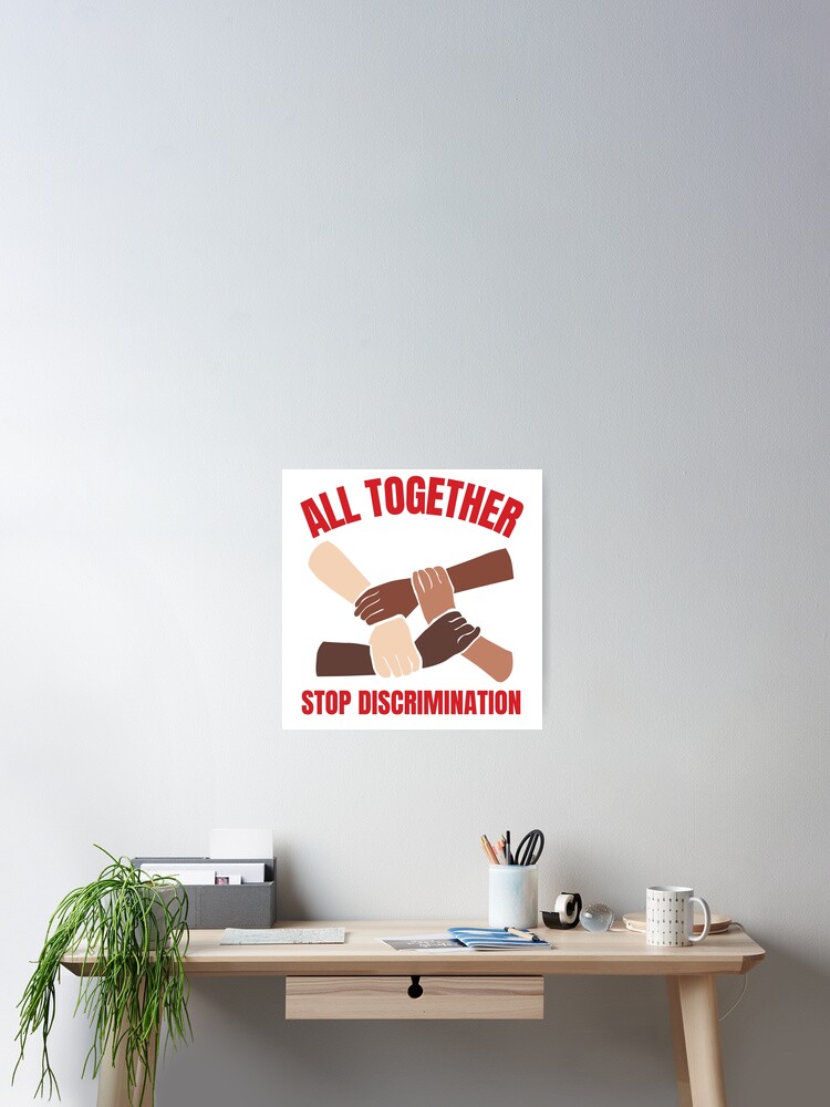 "All Together Stop Discrimination - Zero Discrimination Day" Poster for ...