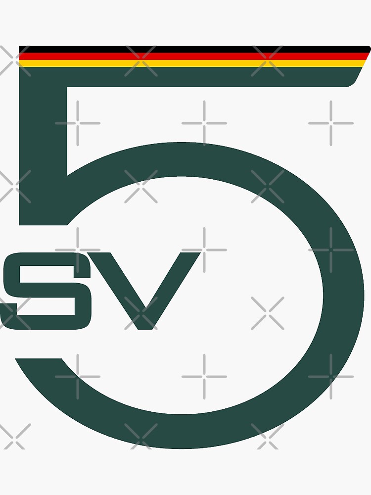 "Sebastian Vettel 5 SV Design 2021 Aston Martin" Sticker for Sale by ...