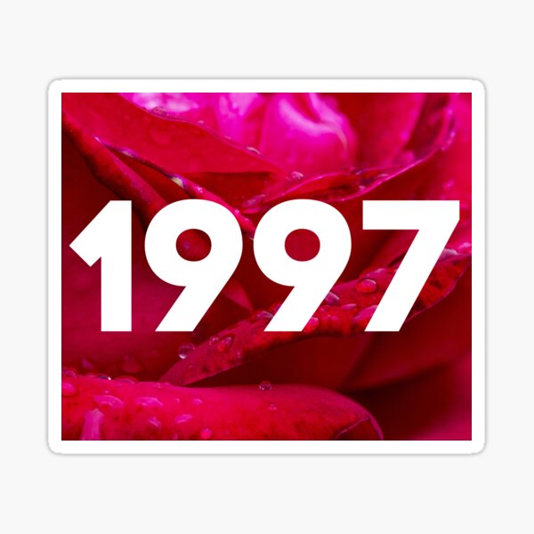 "Classical Logo 1997" Sticker by FemmeFait | Redbubble