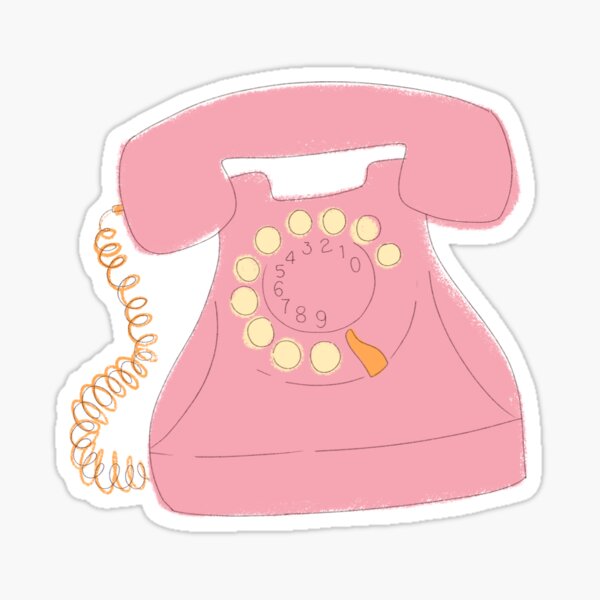 "Call me!" Sticker by beaangulo | Redbubble