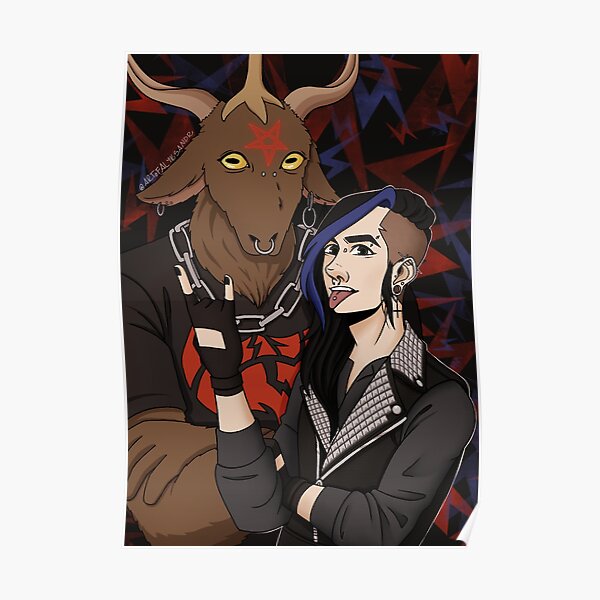"Infernal Bros" Poster for Sale by artofalyksandr | Redbubble