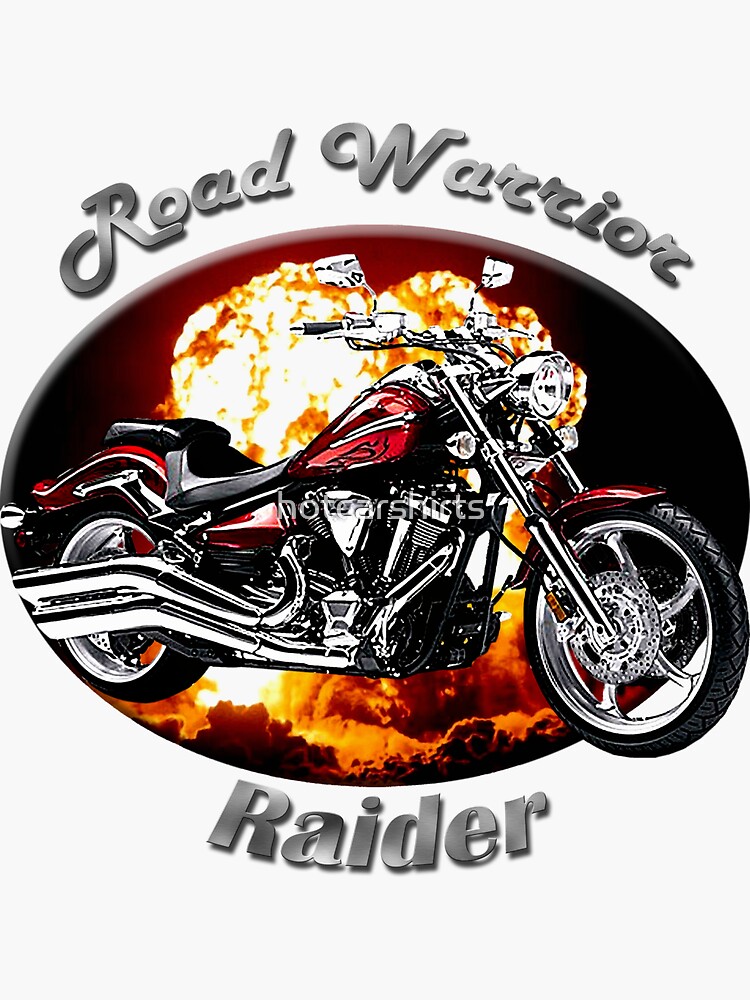 "Yamaha Raider Road Warrior" Sticker for Sale by hotcarshirts | Redbubble