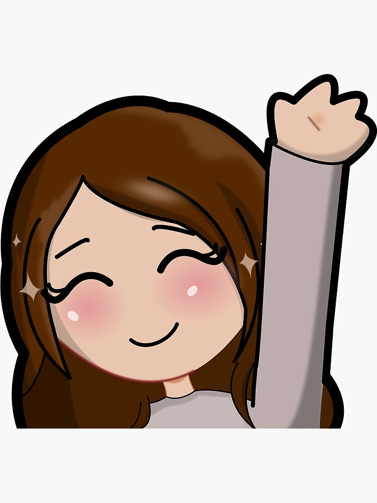 "JadeTheFirst Twitch Hey Emote" Sticker for Sale by JadeTheFirst ...