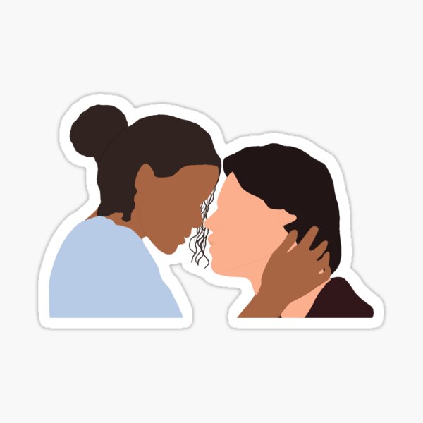 "Ginny and Marcus Kiss - Ginny and Georgia" Sticker for Sale by ...