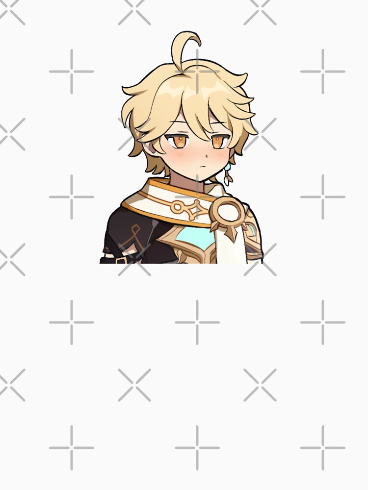 "Aether Genshin Impact Chibi" T-shirt for Sale by milkqtea | Redbubble ...