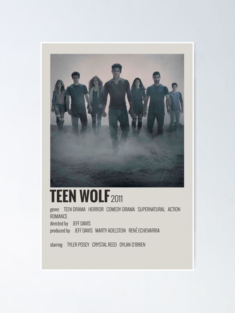 "teen wolf" Poster by dereksoriano24 | Redbubble