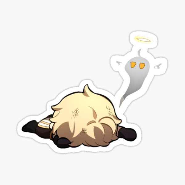 "Aether Genshin Impact Chibi" Sticker for Sale by milkqtea | Redbubble