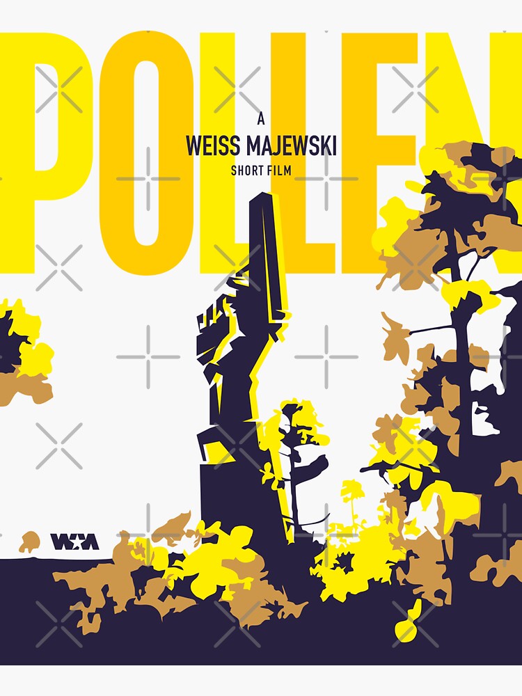 "Pollen movie poster" Sticker for Sale by etraveler | Redbubble