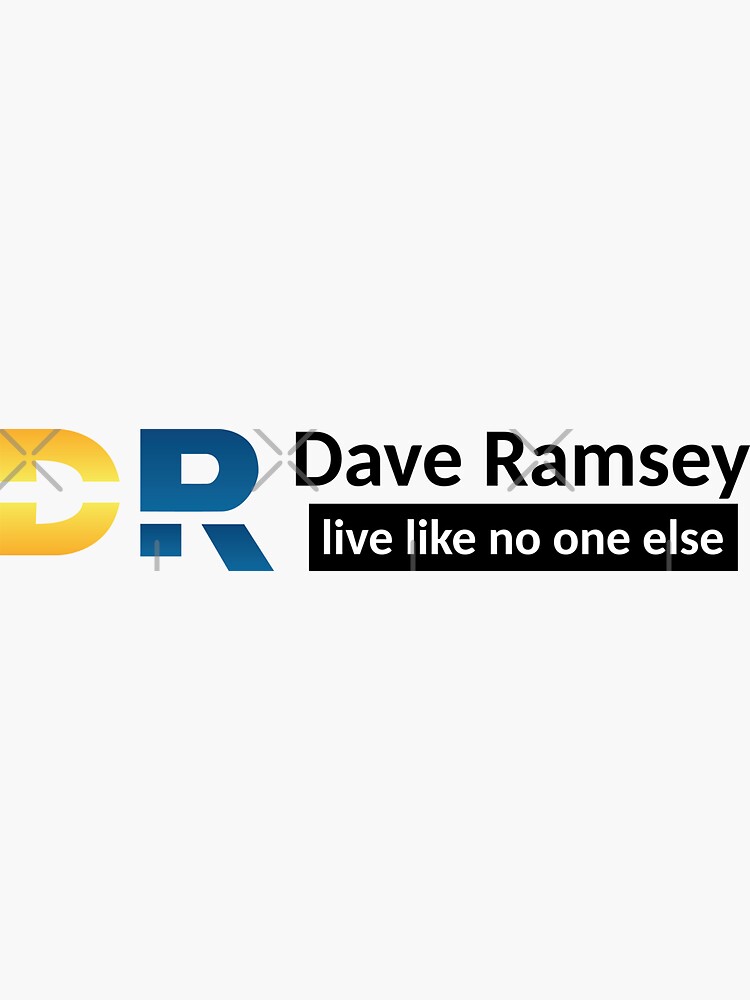 "Dave Ramsey Logo Sticker" Sticker for Sale by denisseinfeld | Redbubble