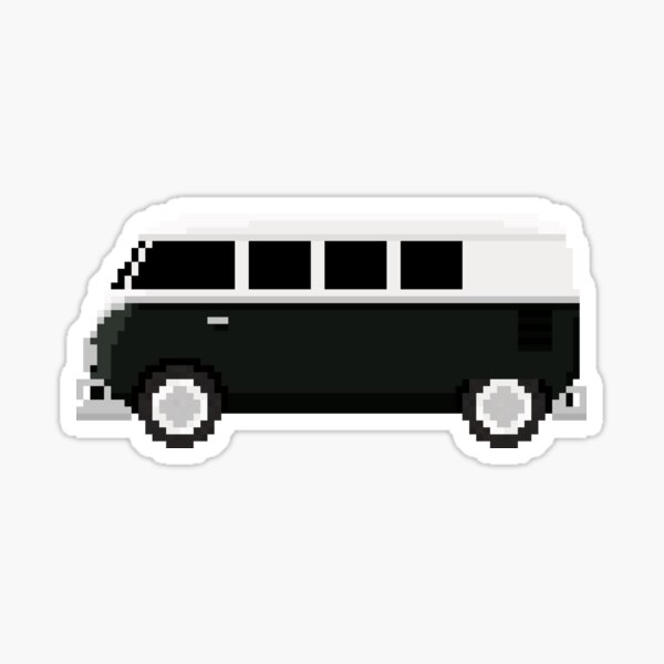 "T1 Bus Van" Sticker by SChinchilla | Redbubble