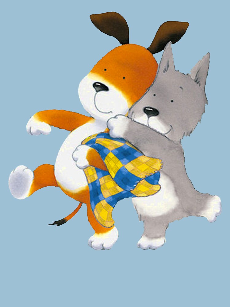 "Kipper the dog and tiger" T-shirt by oldschool-kids | Redbubble