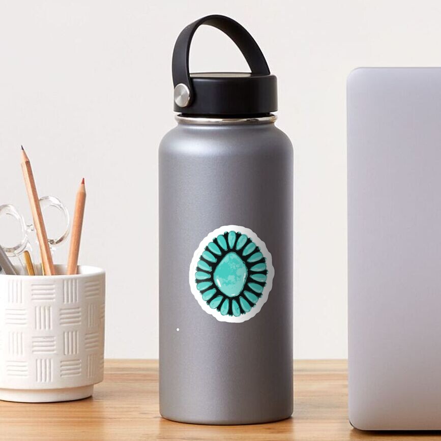 "Turquoise Squash Buckle " Sticker by mbstickerco20 | Redbubble