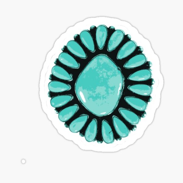 "Turquoise Squash Buckle " Sticker by mbstickerco20 | Redbubble
