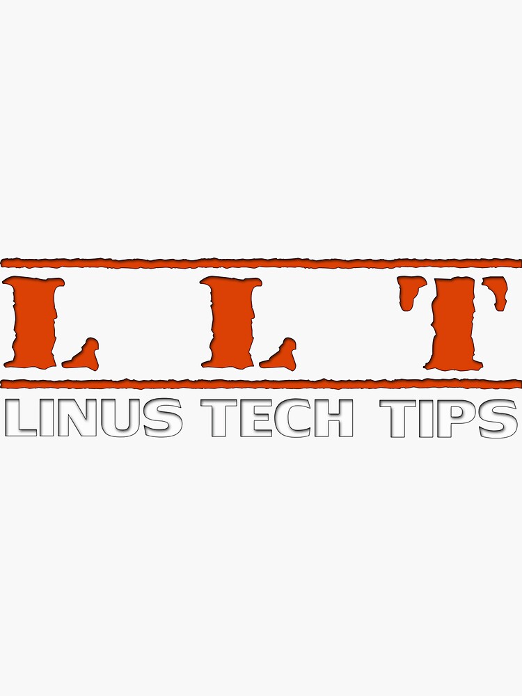 "linustechtips" Sticker by alfredoartes | Redbubble