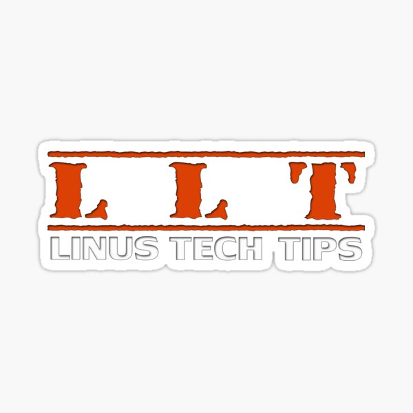 "linustechtips" Sticker by alfredoartes | Redbubble