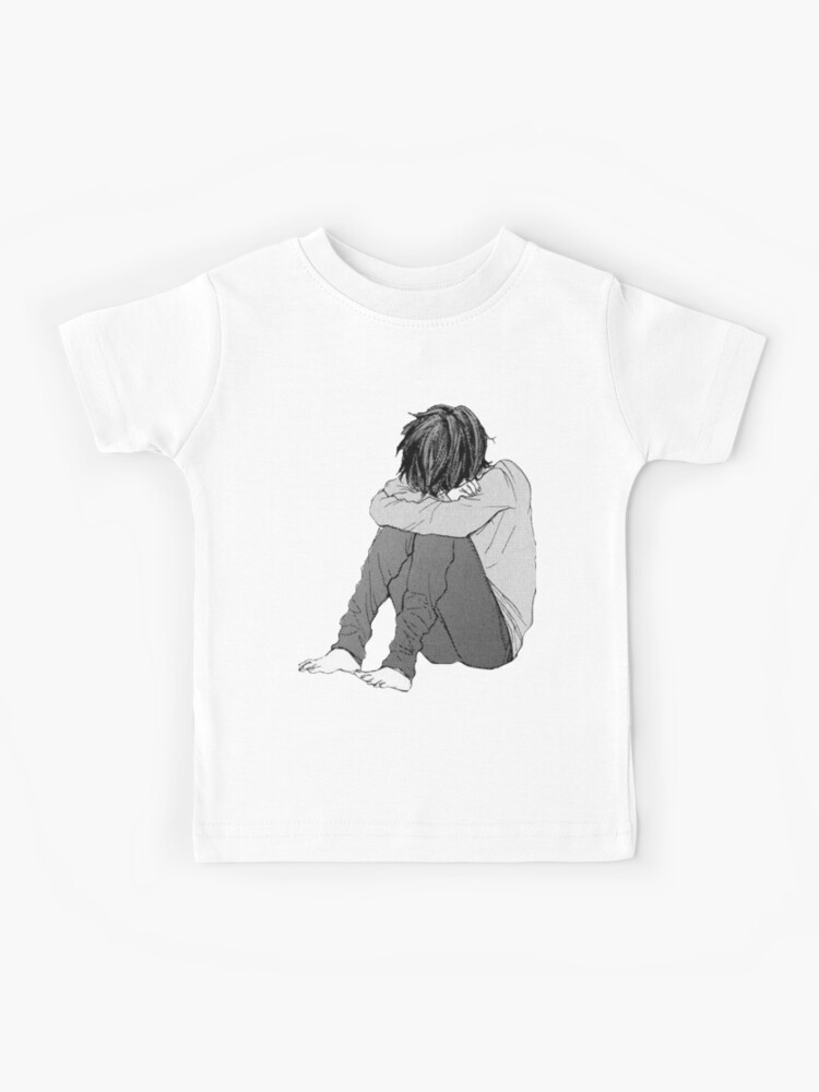 "Sad boy" Kids T-Shirt for Sale by Roojub | Redbubble