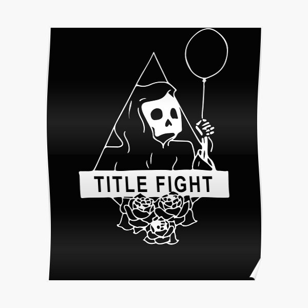 "title fight" Poster by Mineasuutarinen | Redbubble