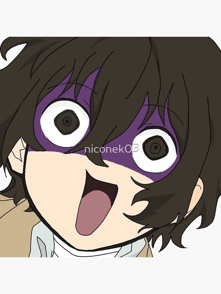 "Osamu Dazai v7" Sticker for Sale by niconek03 | Redbubble