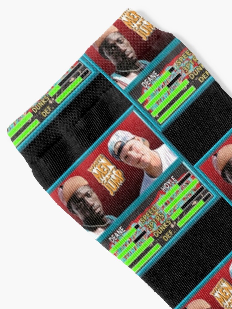 "White Men Can't Jump NBA Jam" Socks for Sale by skinnycrafts91 | Redbubble