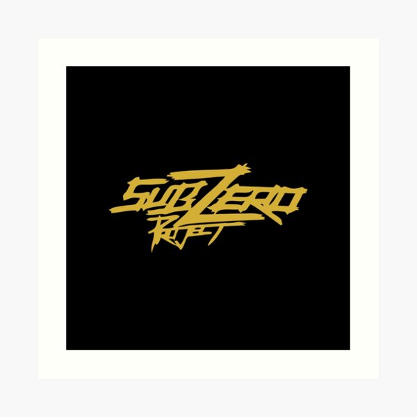 "DJ-Sub Zero Project Logo" Art Print for Sale by KathrynMarado39 ...