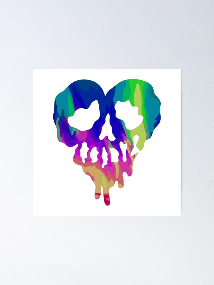 "Trippy Heart" Poster by ArcherAshleyArt | Redbubble