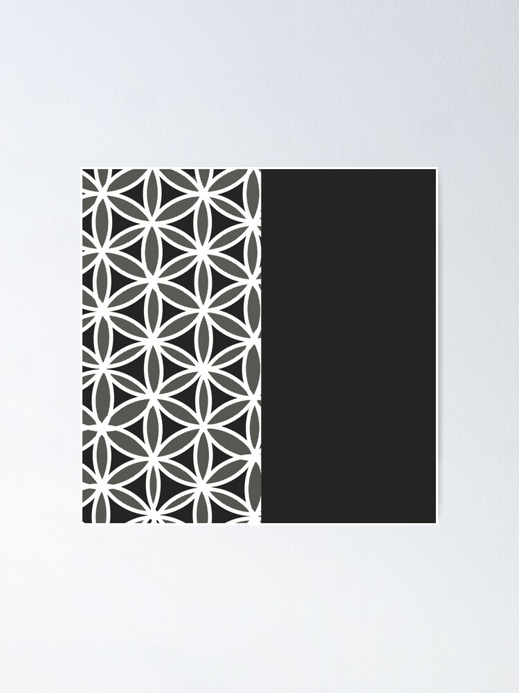 " Half cross patterns" Poster for Sale by IsaLanglois | Redbubble