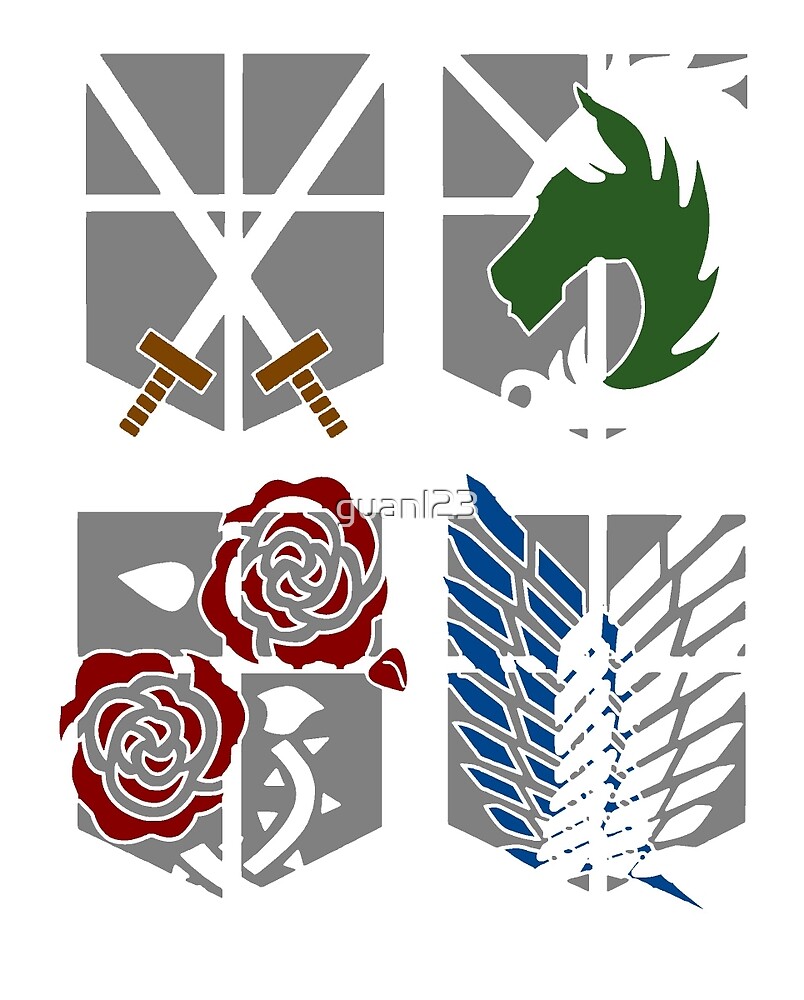 "AOT Ranks" by guanl23 | Redbubble