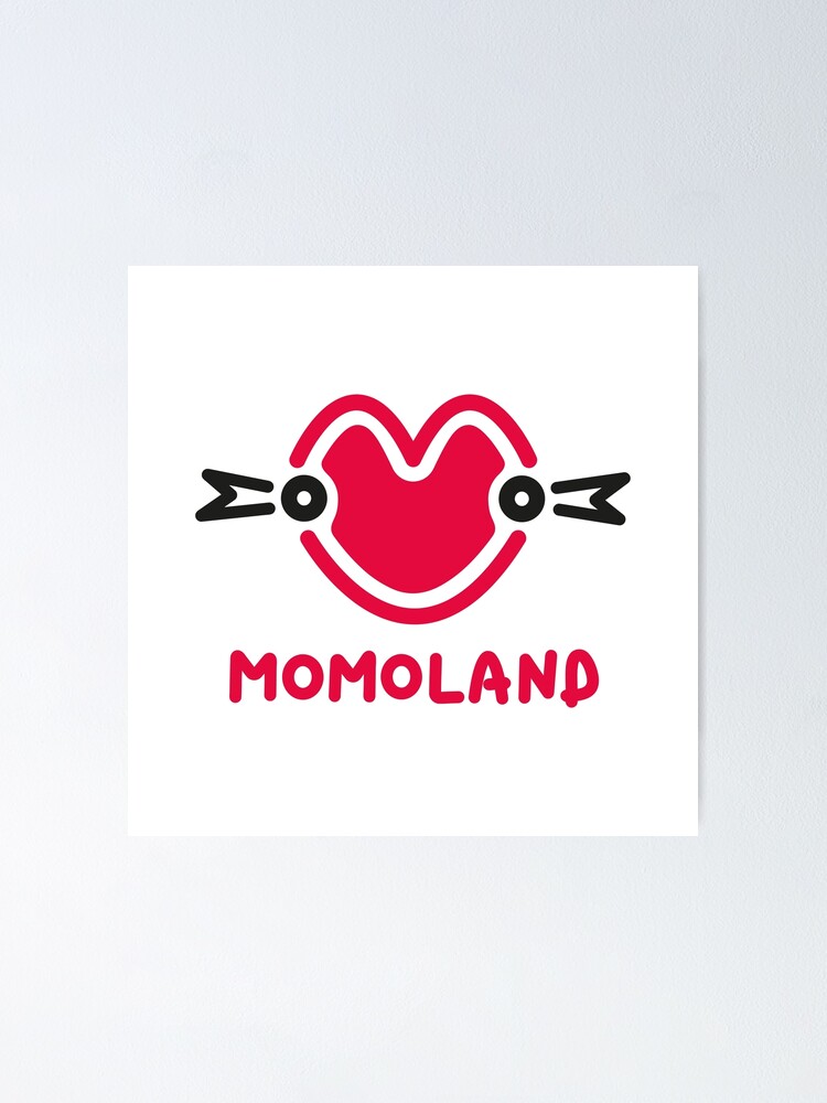 "logo momoland" Poster for Sale by redikemut | Redbubble