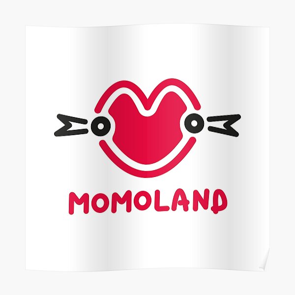"logo momoland" Poster for Sale by redikemut | Redbubble