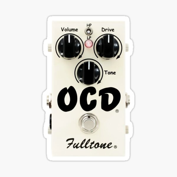"Fulltone OCD Guitar Pedal Overdrive Distortion" Sticker for Sale by ...
