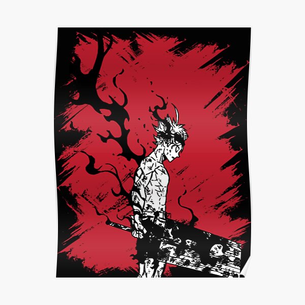 "&Black Clover& - Asta" Poster by JordynLadukeg65 | Redbubble